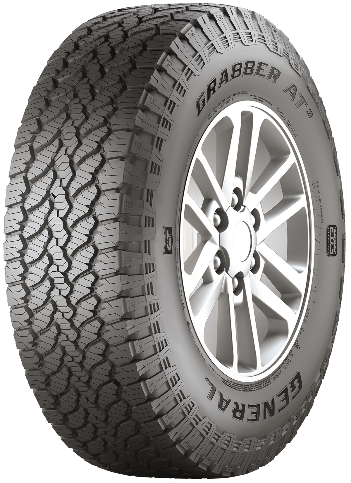 General Grabber AT3 str. 255/60R18 (E/E/73db)